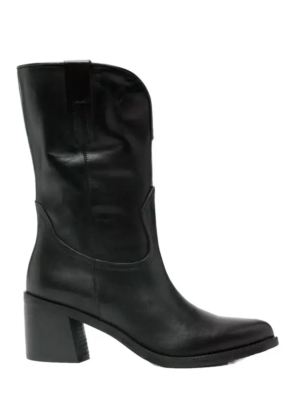 PAOLA PARISI 65mm Block-heel Boots - Black