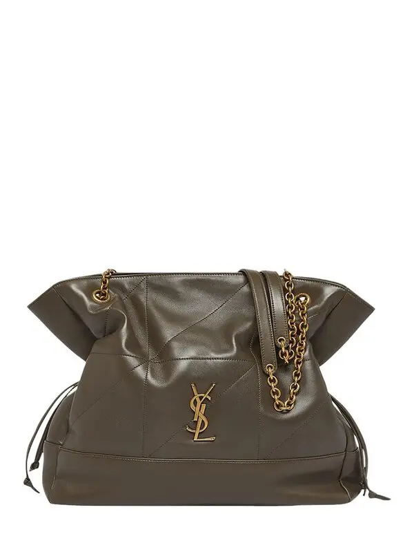 Saint Laurent Jamie 4.3 Medium Shopping Tote Bag - Light Musk