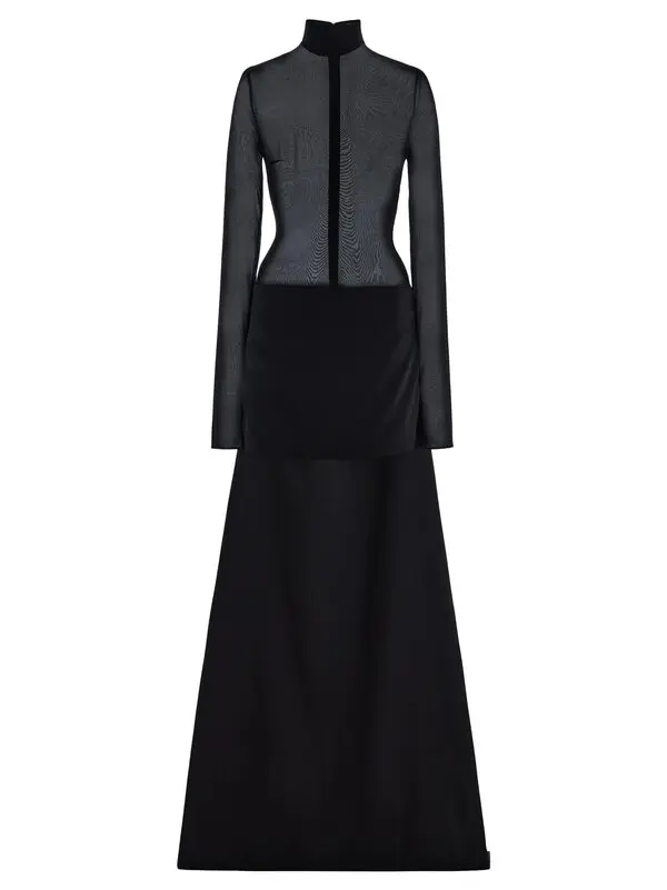 THE NEW ARRIVALS ILKYAZ OZEL Exclusive Medea Mini Dress - Black