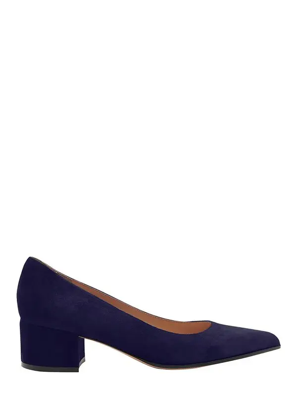 GIANVITO ROSSI Piper 45 Pumps - Blue