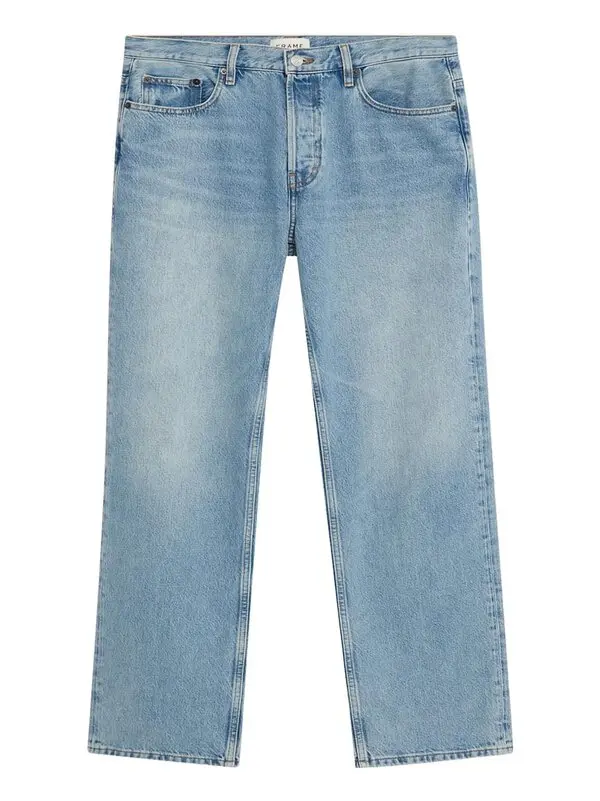 FRAME Relaxed Light Wash Jeans - Blue