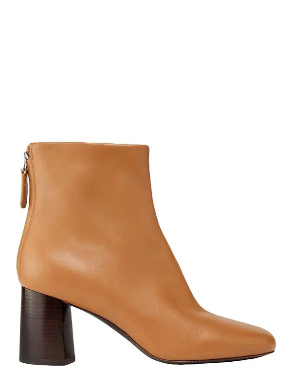 3.1 Phillip Lim Nadia Soft Leather Ankle Boots - Camel