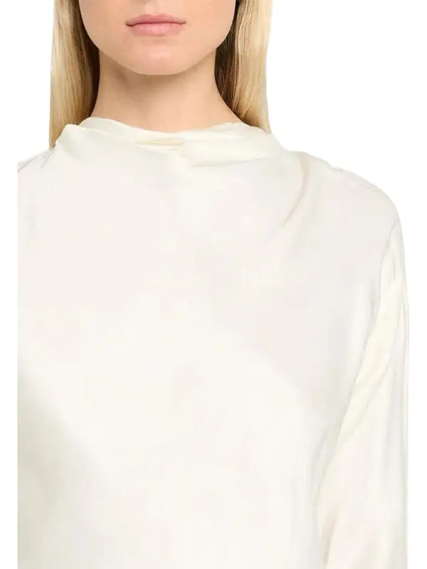 A.L.C. Georgia Long-sleeve Top - Cream