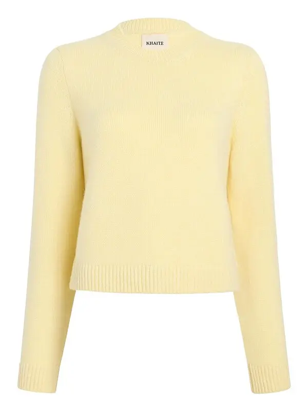 Khaite Leta Cashmere Pullover - Zest