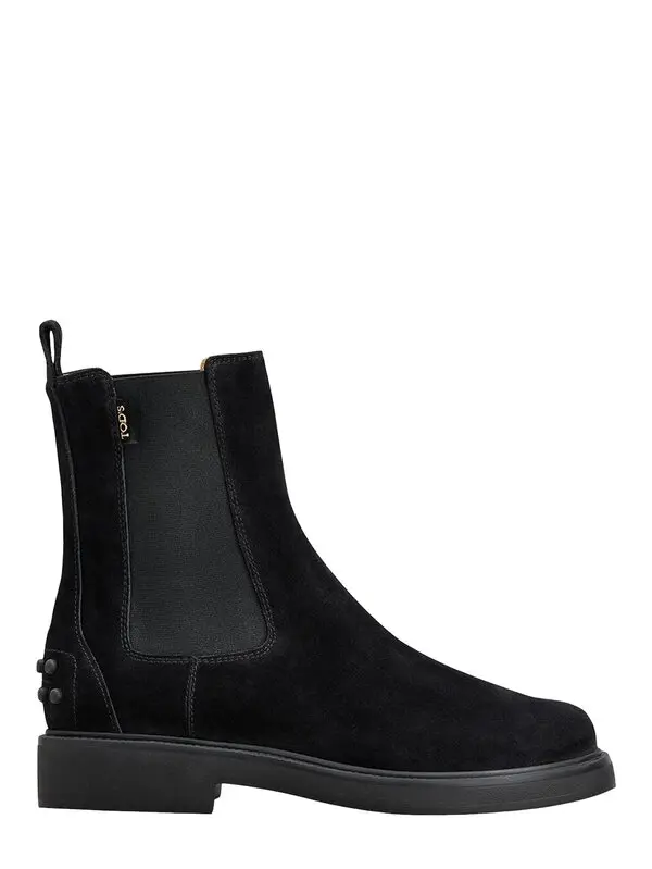 TOD & APOS;S Suede Ankle Boots - Black