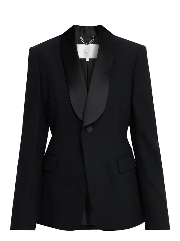 A.L.C. Ari Tuxedo Blazer - Black