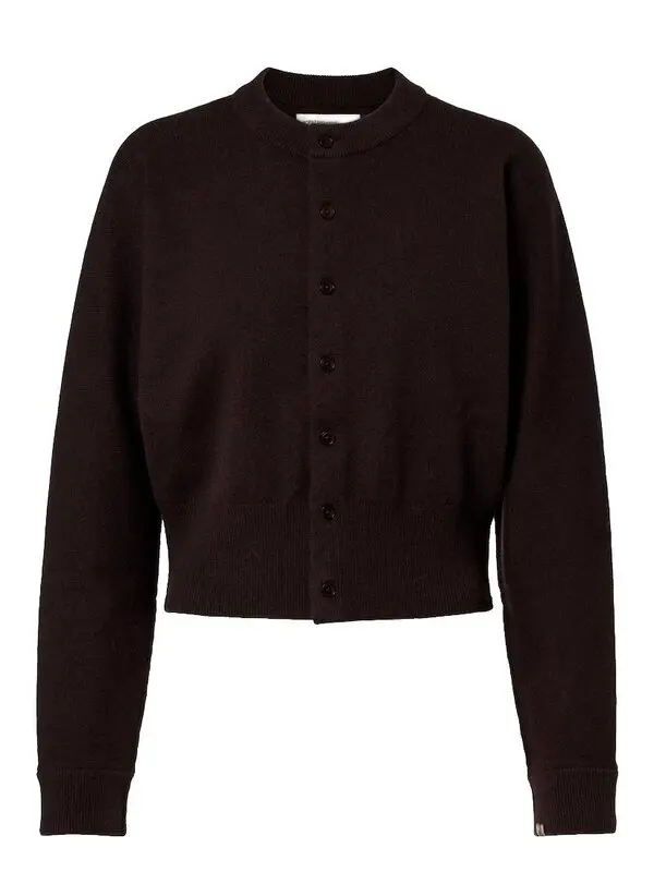Extreme Cashmere Blouson Cashmere-blend Cardigan - Brown