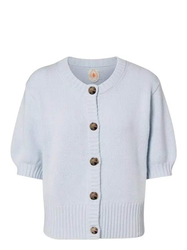 Jardin Des Orangers Cashmere Cardigan - Blue
