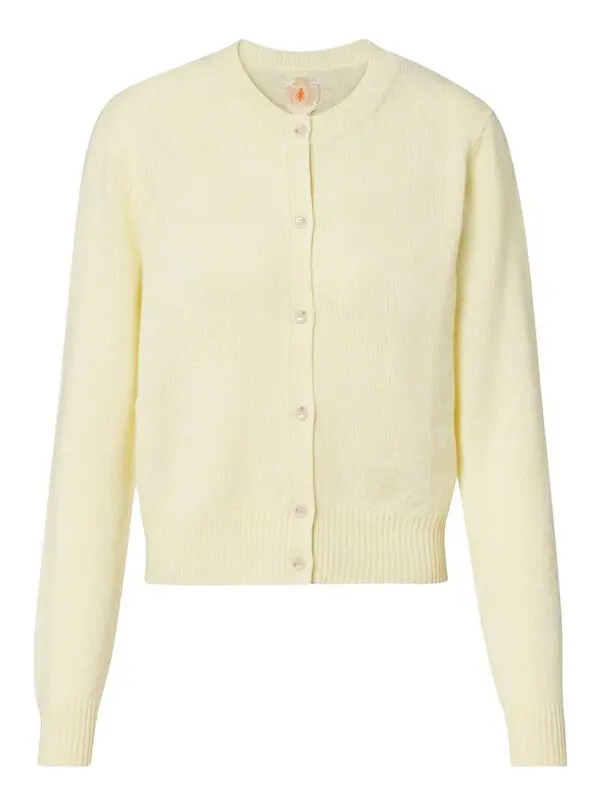 Jardin Des Orangers Cashmere Cardigan - Yellow