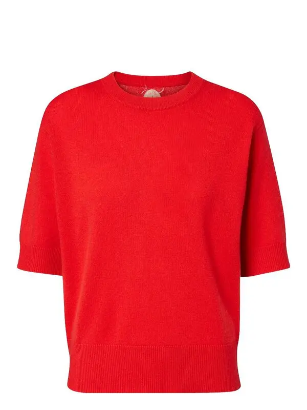 Jardin Des Orangers Cashmere Crewneck Sweater - Red