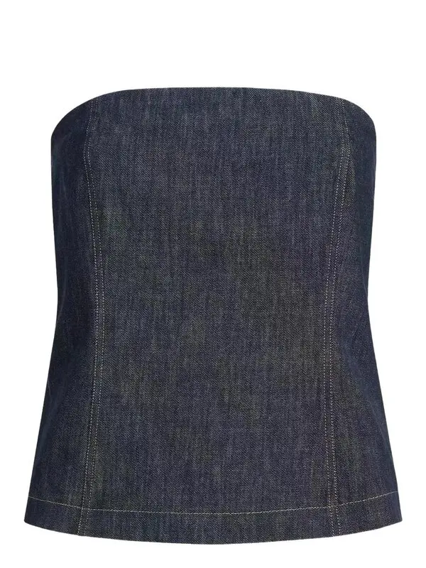 Brunello Cucinelli Bandeau Top - Blue