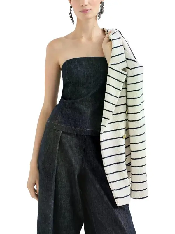 Brunello Cucinelli Bandeau Top - Blue