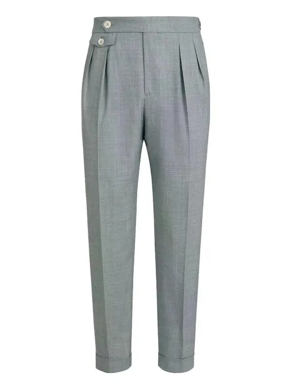 Brunello Cucinelli Double-pleat Trousers - Grey