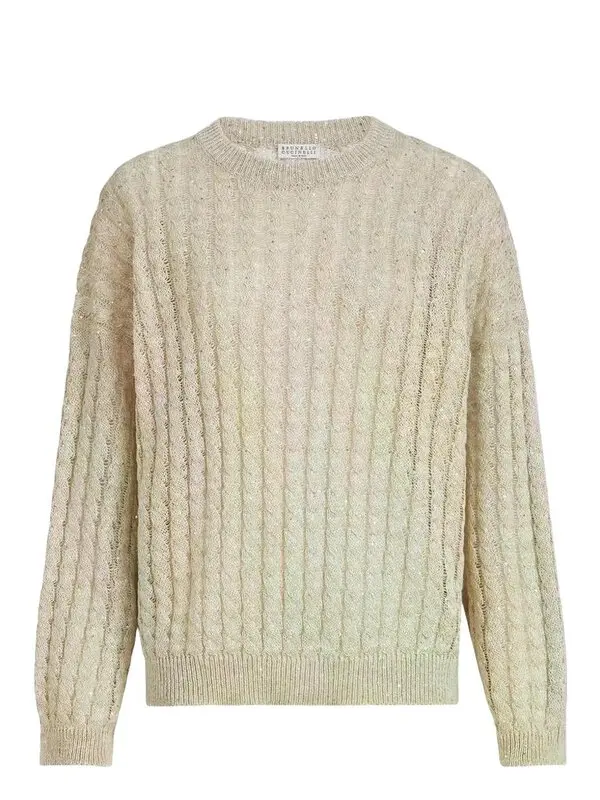 Brunello Cucinelli Cable-knit Sweater - Neutrals