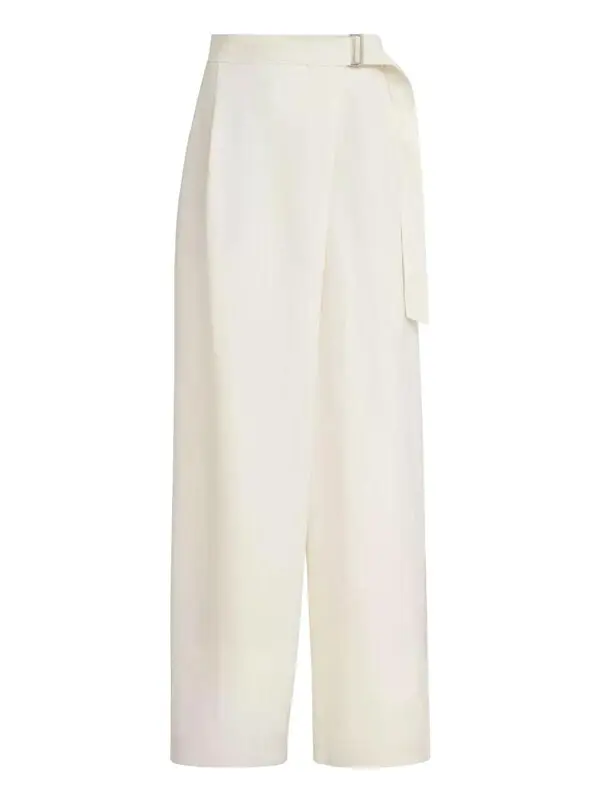 Brunello Cucinelli Adjustable-belt Trousers - Neutrals