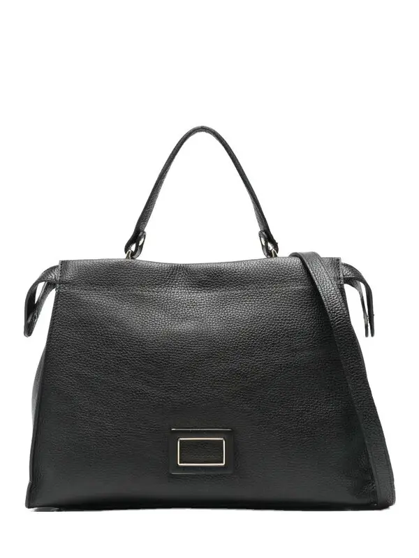MARC ELLIS Logo-detail Tote Bag - Black