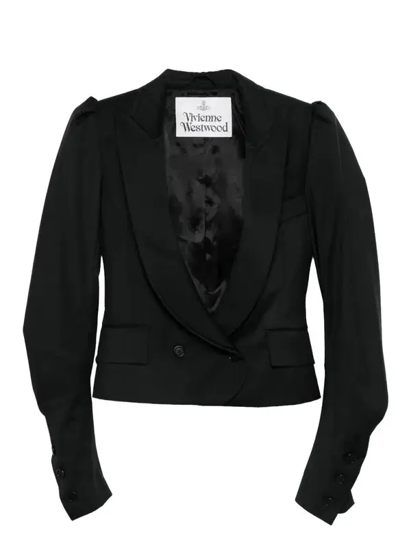 VIVIENNE WESTWOOD Horseshoe Double-breasted Jacket - Black
