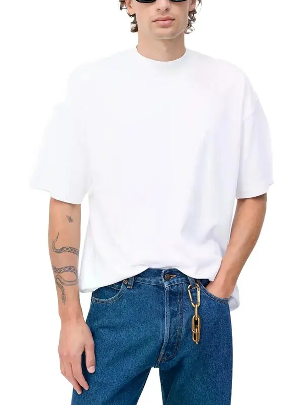 DARKPARK Mick Mockneck Short-sleeve T-shirt - White