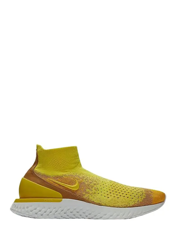 Nike Rise React Flyknit - Yellow