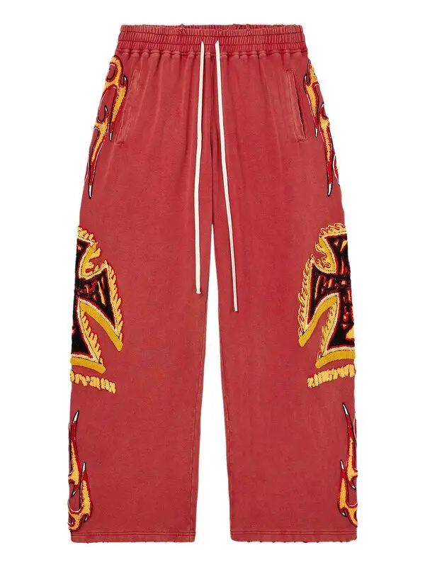VALE FOREVER La Flare Sweats - Red