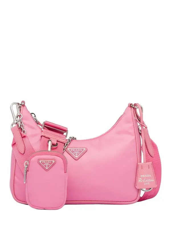 Prada Re-edition 2005 Re-nylon Bag - Pink