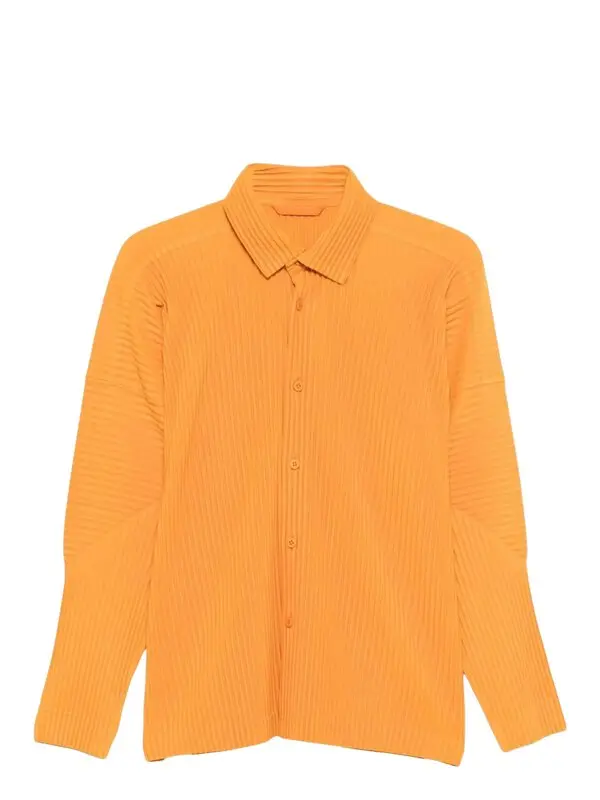 Issey Miyake Bottoned Long Sleeves Shirt - Orange
