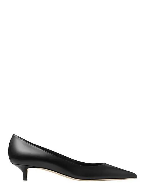 JIMMY CHOO Amelia 35 Leather Pumps - Black