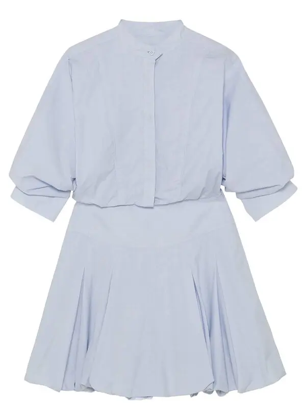 Simkhai Effie Mini Shirtdress - French Blue
