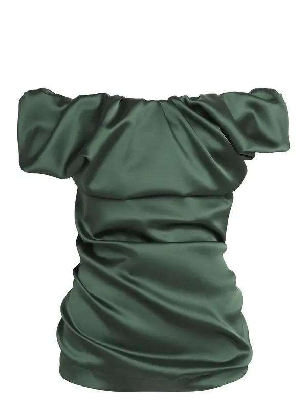VIVIENNE WESTWOOD Satin Ginnie Top - Green