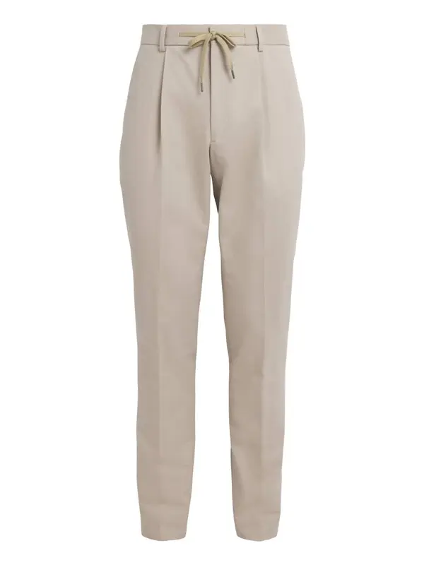 N.peal Cotton Twill Atrani Trousers - Ivory