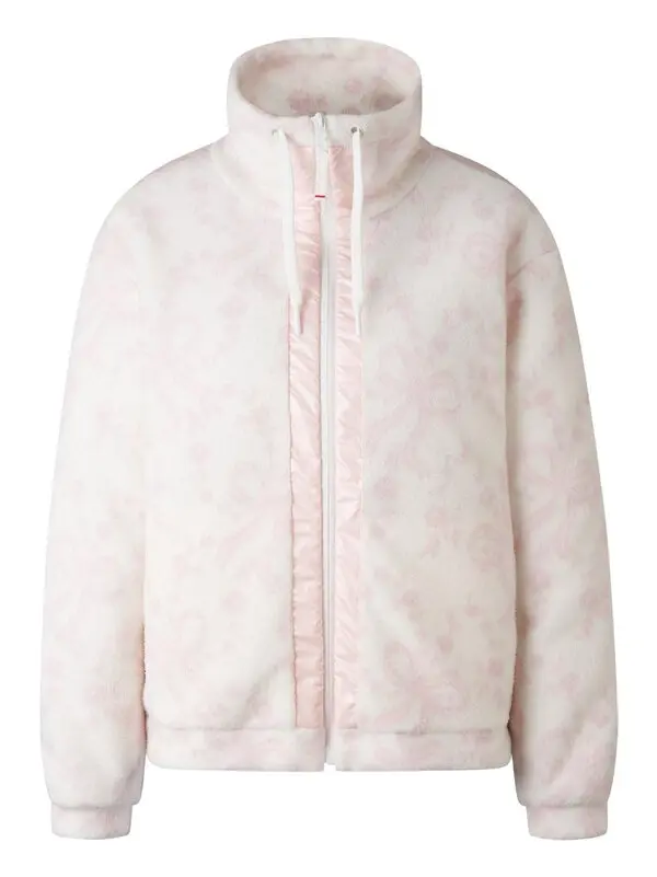 Bogner Ninetta Mid-layer Fleece Jacket - Off-white/pink