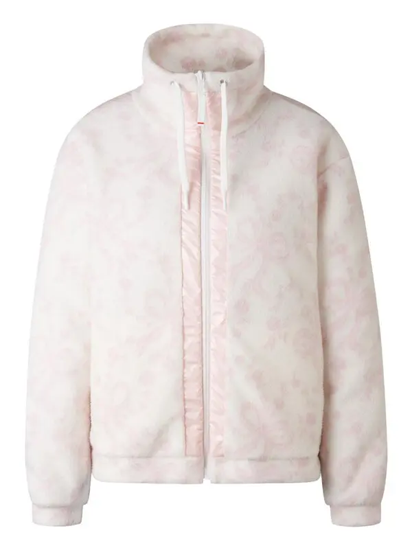 Bogner Ninetta Mid-layer Fleece Jacket - Off-white/pink