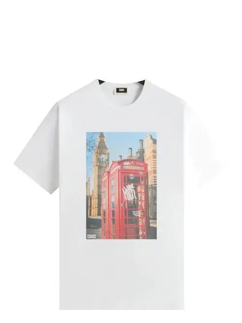 Kith London Graffiti Booth Tee Shirt - White