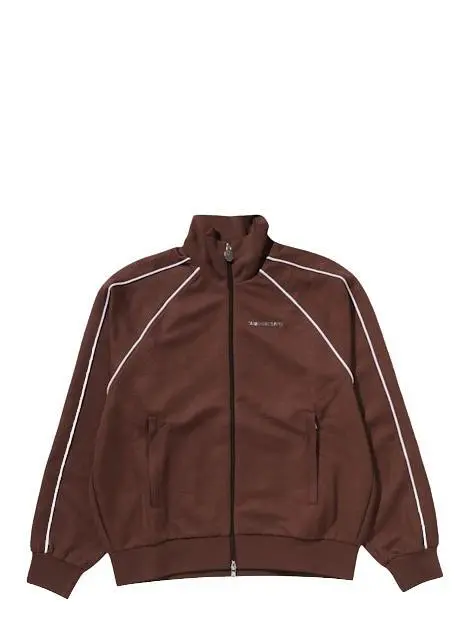BAPE Line Camo Jacquard Relaxed Fit Track Jacket - Brown