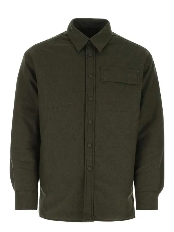 Givenchy Wool Blend Jacket - Green