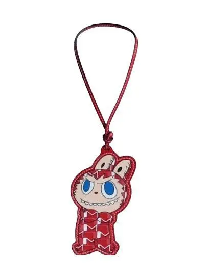 Moynat X Kasing Lung The Monsters Bag Charm - Red