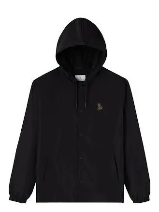 OVO Hooded Coaches Jacket - Black