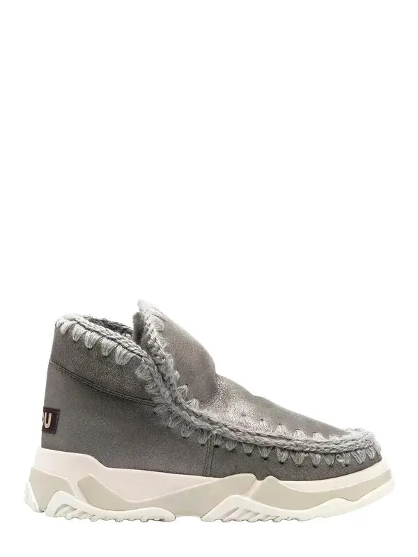 Mou Eskimo Ankle Boots - Grey