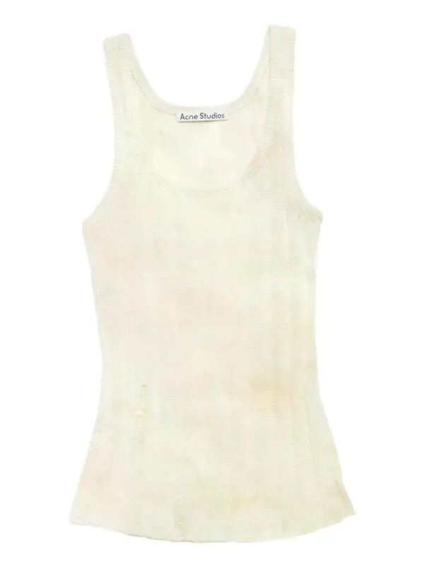 Acne Studios Distressed Tank Top - Neutrals