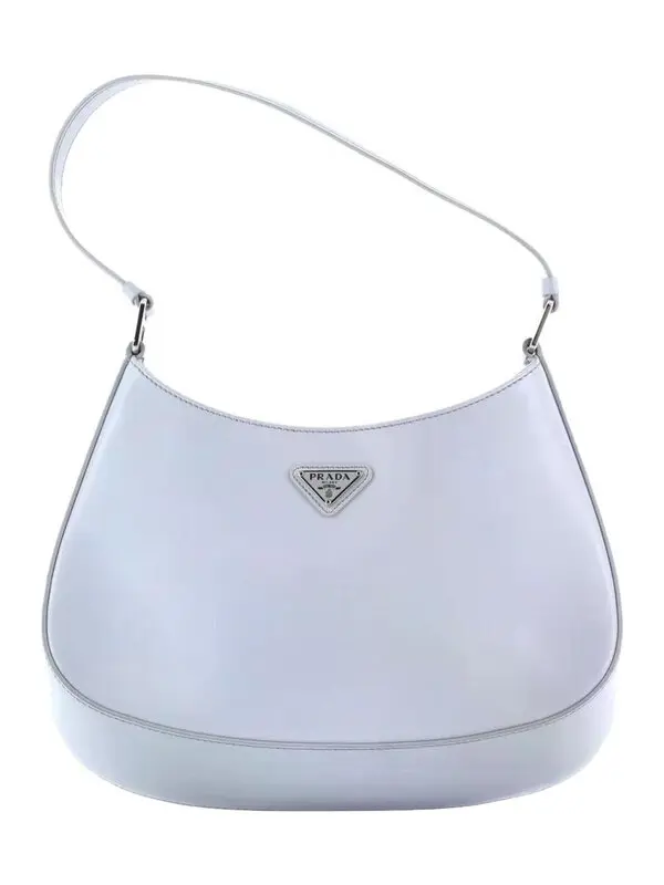 Prada Cleo Shoulder Bag Spazzolato Leather Medium - Grey
