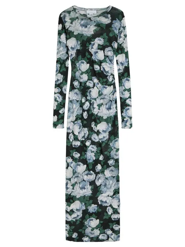 Stella McCartney Floral-print Mesh Maxi Dress - Multicoloured 1