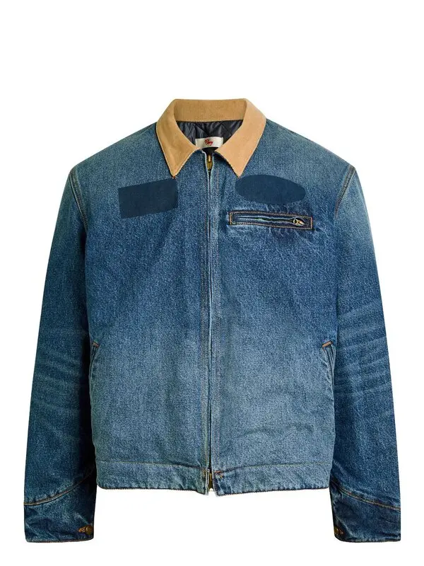CHERRY LOS ANGELES Sun Faded Washed Jacket - Denim