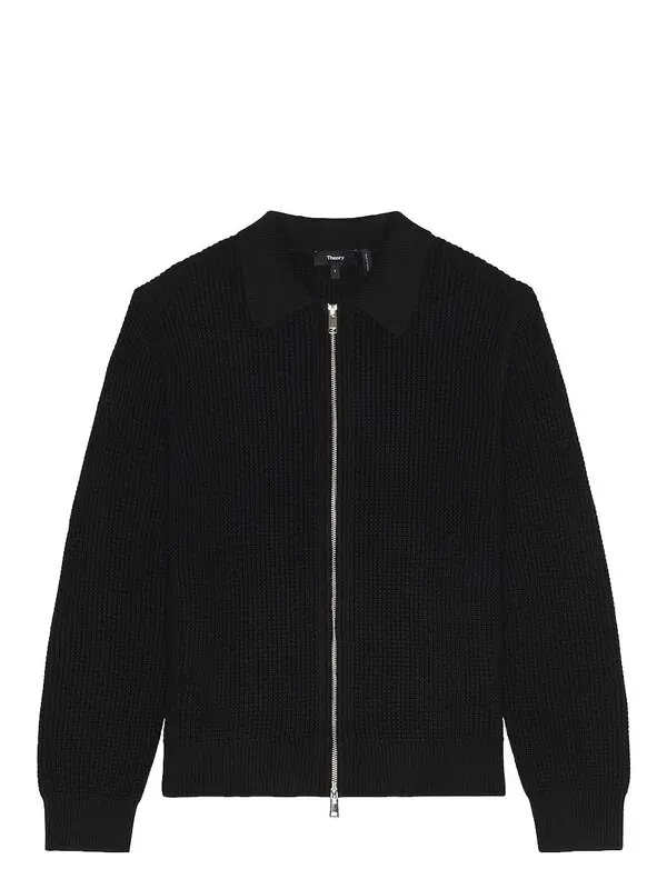 Theory Eco Cashton Gary Full Zip - Black