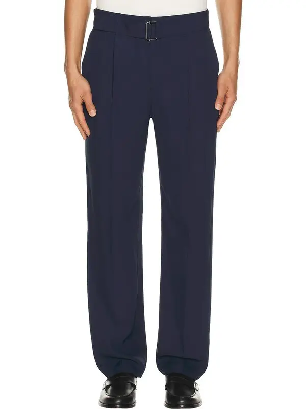 Simkhai Elvis Pleated Pull-on Trouser - Midnight