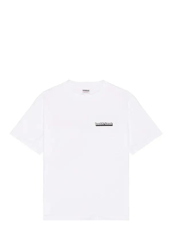 BADFRIEND Magnify Tee - White