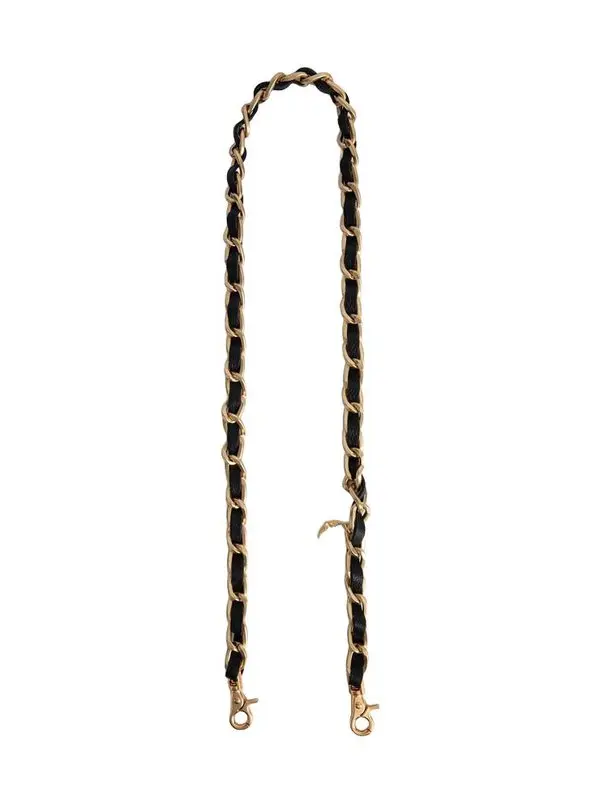 Zadig&Voltaire Chain And Leather Shoulder Strap - Gold