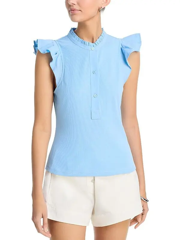 Ramy Brook Monroe Top - Bazaar Blue