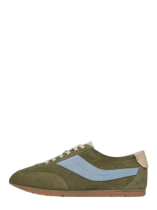 Vince La Suede & Leather Runner Sneakers - Blue