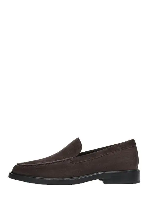Vince Grant Suede Loafer - Brown