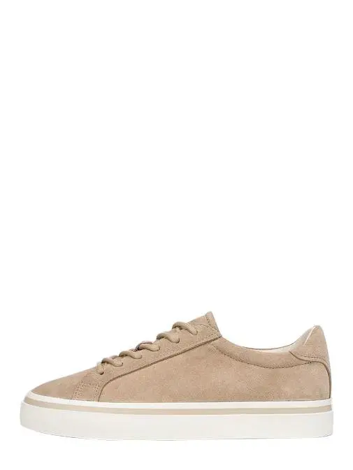 Vince Monterey Suede Sneakers - Natural
